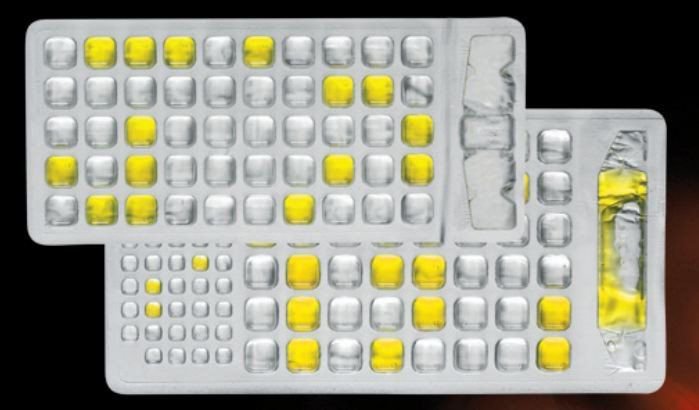 CARTELA QUANTI - TRAY 2000 - 97 CAVIDADES PACOTE COM 100 UNIDADES IDEXX ...