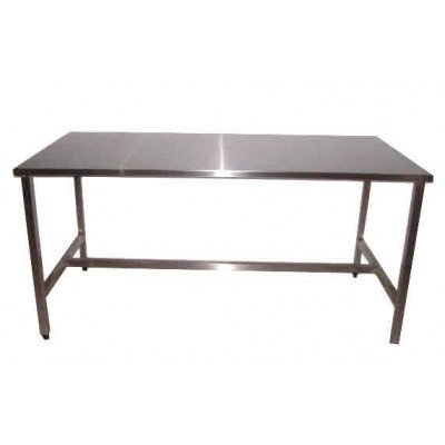 MESA / BANCADA EM ACO INOX AISI 304 120CM X 70CM X 85CM - South Safe ...