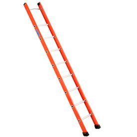 ESCADA DE FIBRA DE VIDRO SINGELA VAZADA 14 DEGRAUS 4,70M LARANJA - South Safe - Compromisso com ...